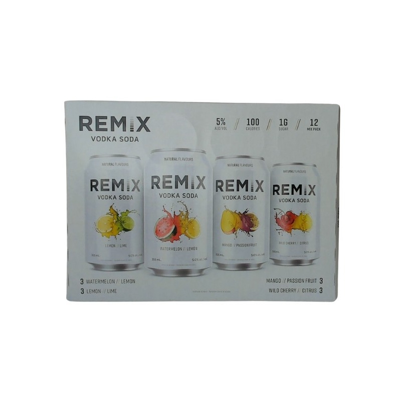 REMIX VODKA SODA 12CAN MIXER 2023 from Platina Liquor