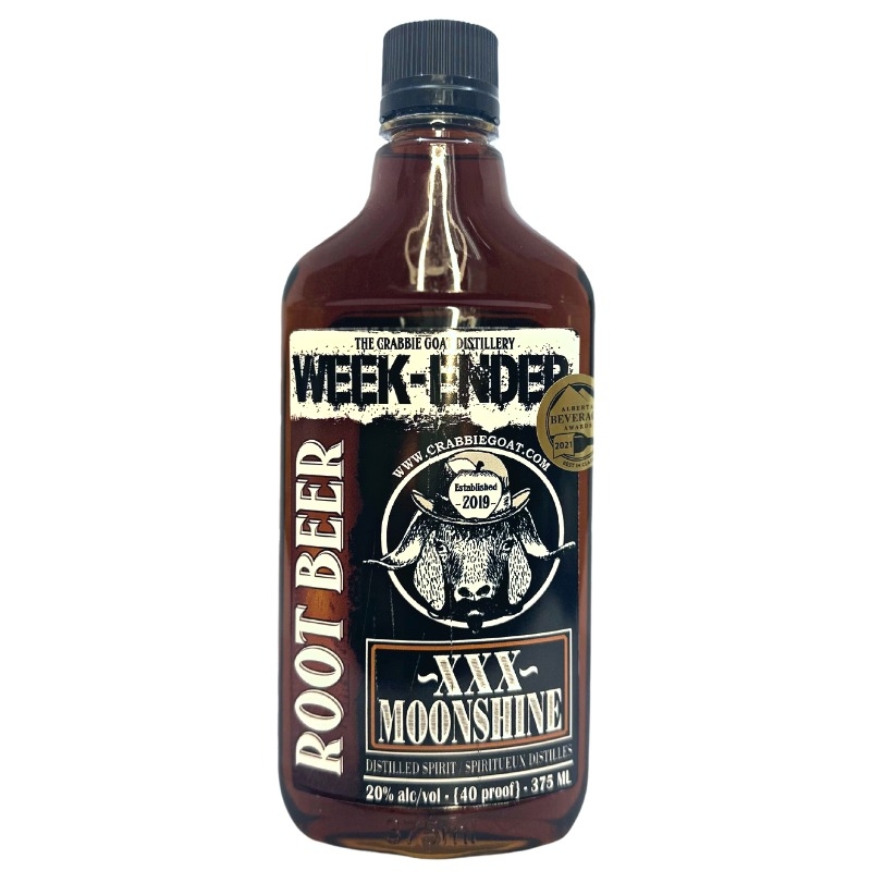 CRABBIE GOAT ROOTBEER MOONSHINE from Platina Liquor