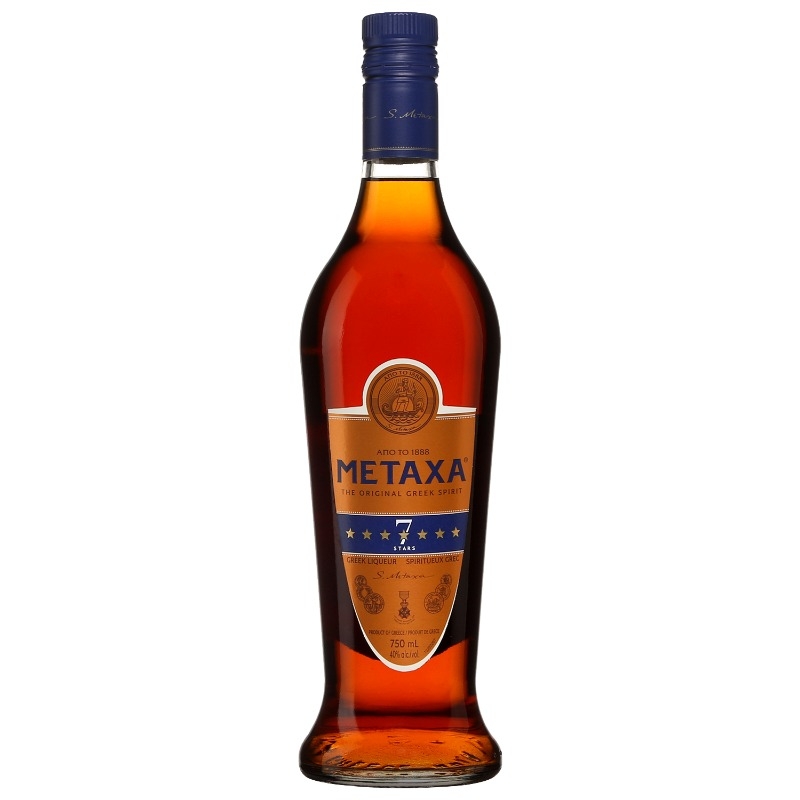 METAXA GOLD LABEL SEVEN STAR from Platina Liquor