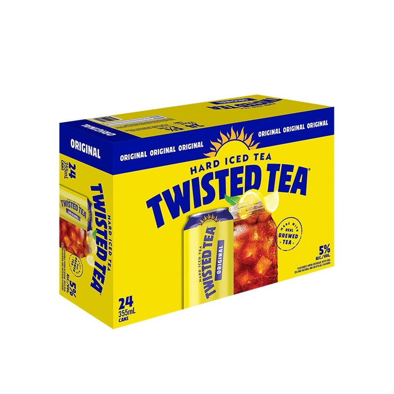 Shop Online TWISTED TEA ORIGINAL HARD ICED TEA 24PKC from Calgary