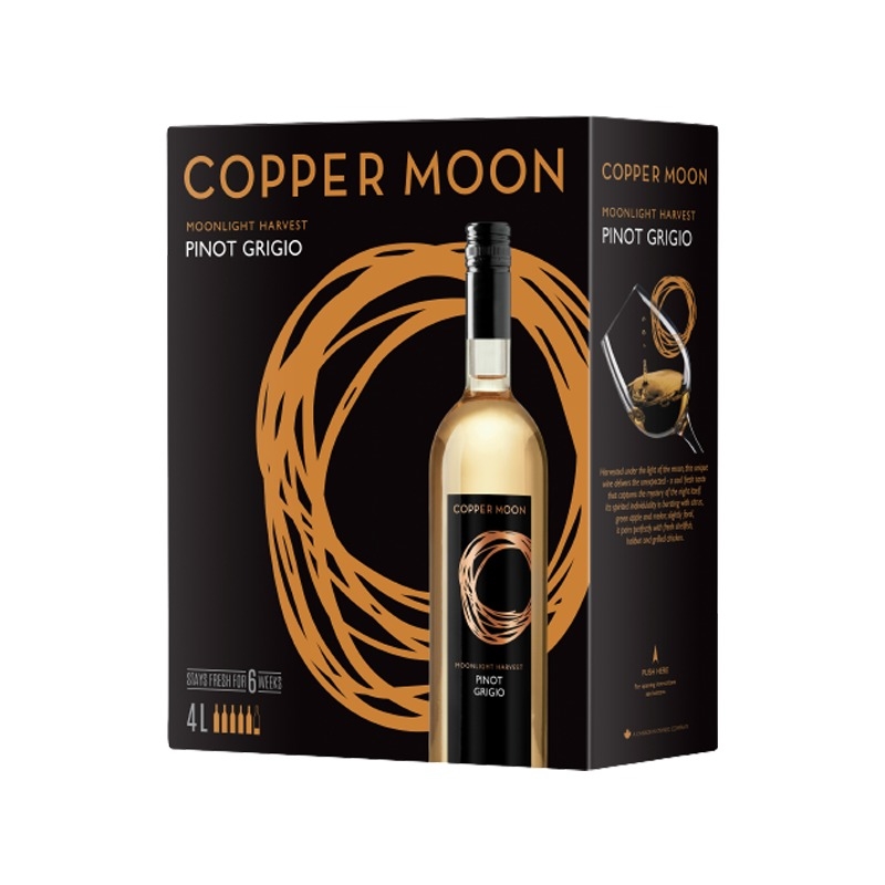 COPPER MOON PINOT GRIGIO 4L from Platina Liquor