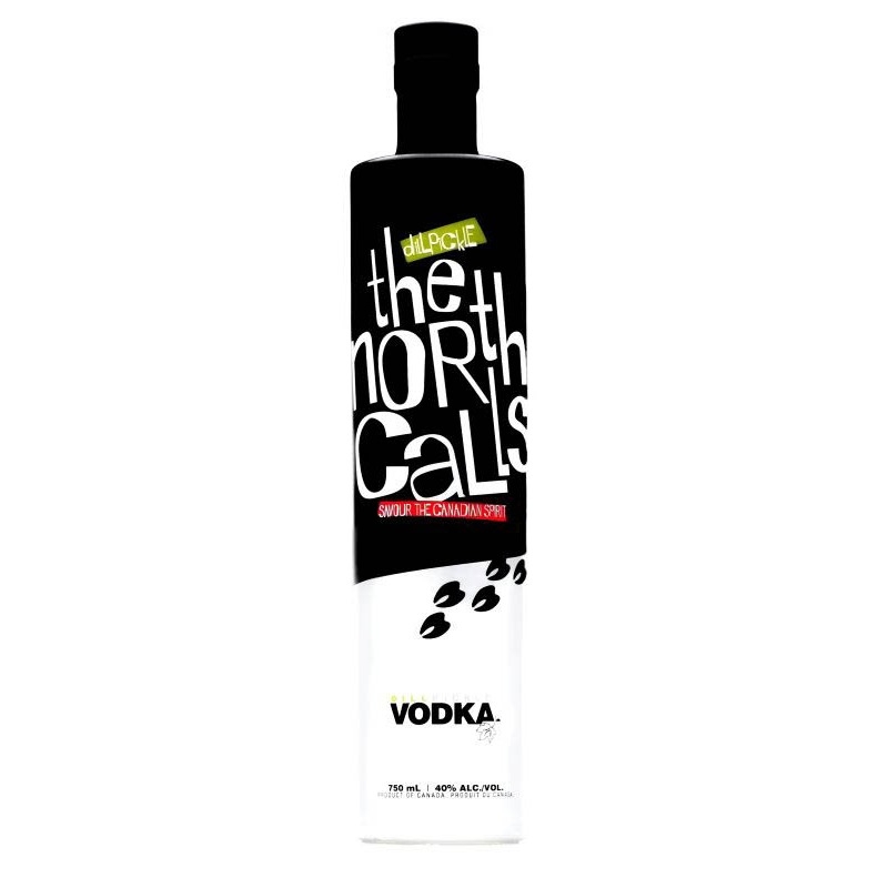 THE NORTH CALLS DILL PICKLE VODKA from Platina Liquor