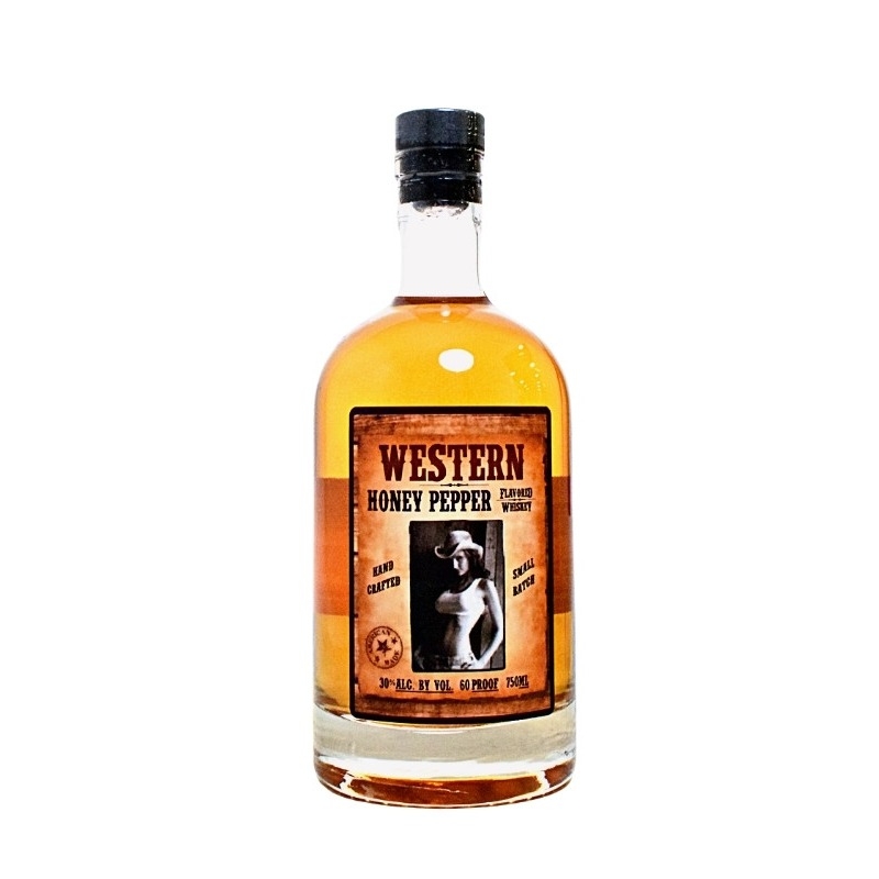 WESTERN HONEY PEPPER WHISKEY from Platina Liquor
