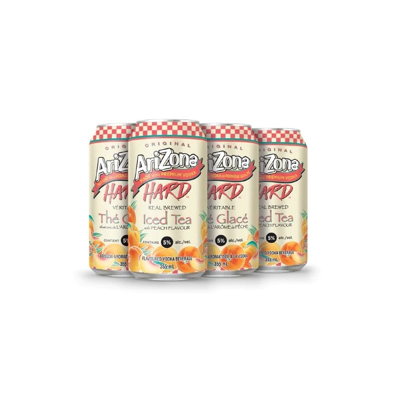 ARIZONA HARD PEACH ICED TEA from Platina Liquor