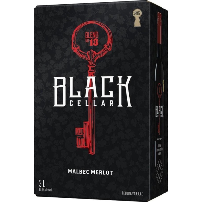 BLACK CELLAR MALBEC MERLOT from Platina Liquor