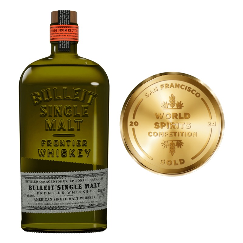 BULLEIT SINGLE MALT FRONTIER WHISKY from Platina Liquor