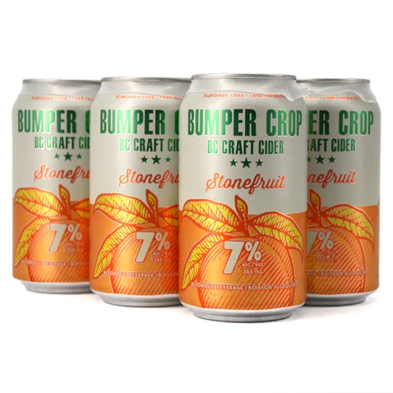 BUMPER CROP STONEFRUIT CIDER from Platina Liquor