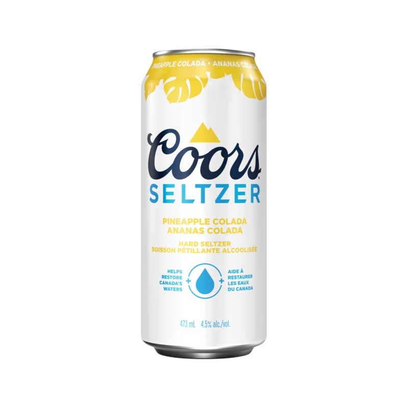 COORS SELTZER PINEAPPLE COLADA 473 from Platina Liquor