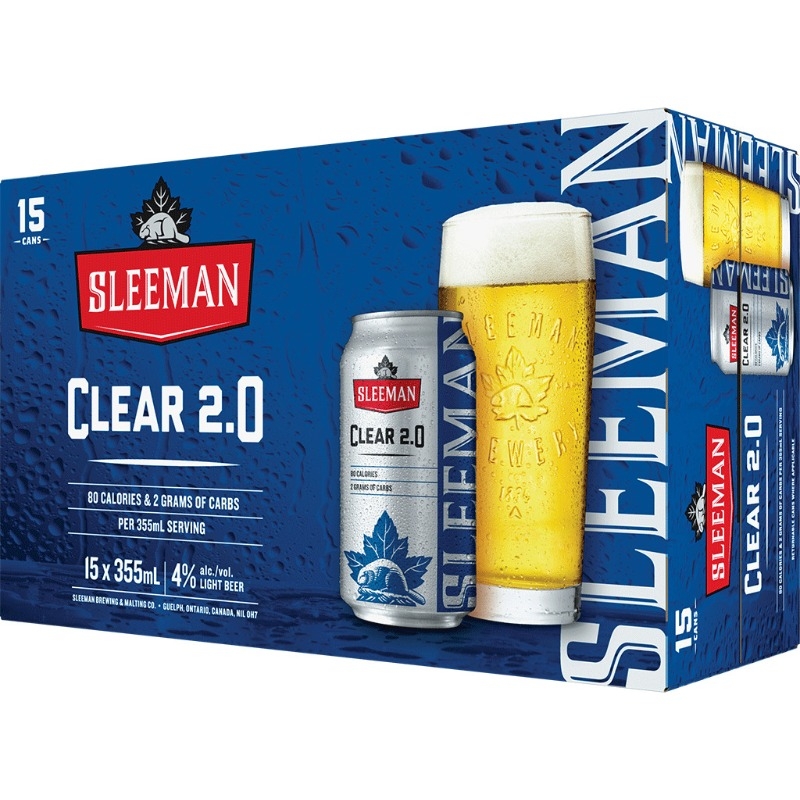Shop Online SLEEMAN CLEAR 2.0 15 Cans from Calgary