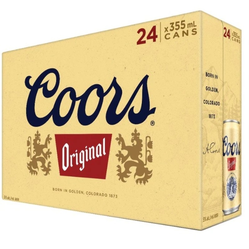 Coors Original 24 Cans from Platina Liquor