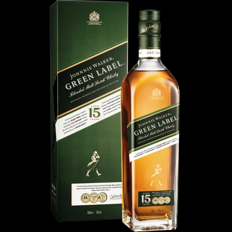 JOHNNIE WALKER GREEN LABEL from Platina Liquor