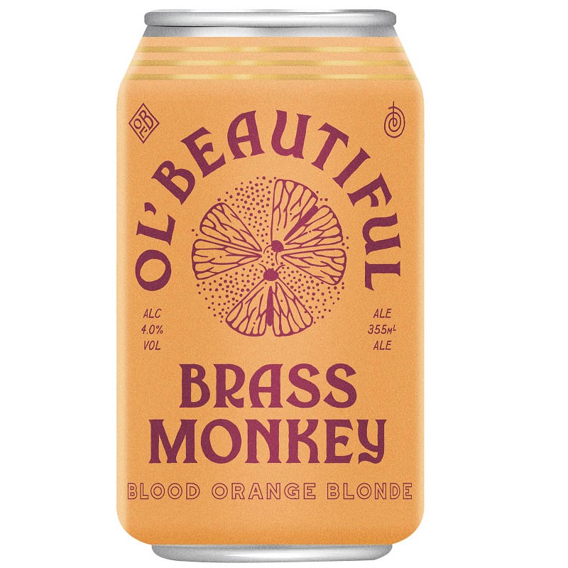BRASS MONKEY BLOOD ORANGE BL 355ML (CLS) from Platina Liquor