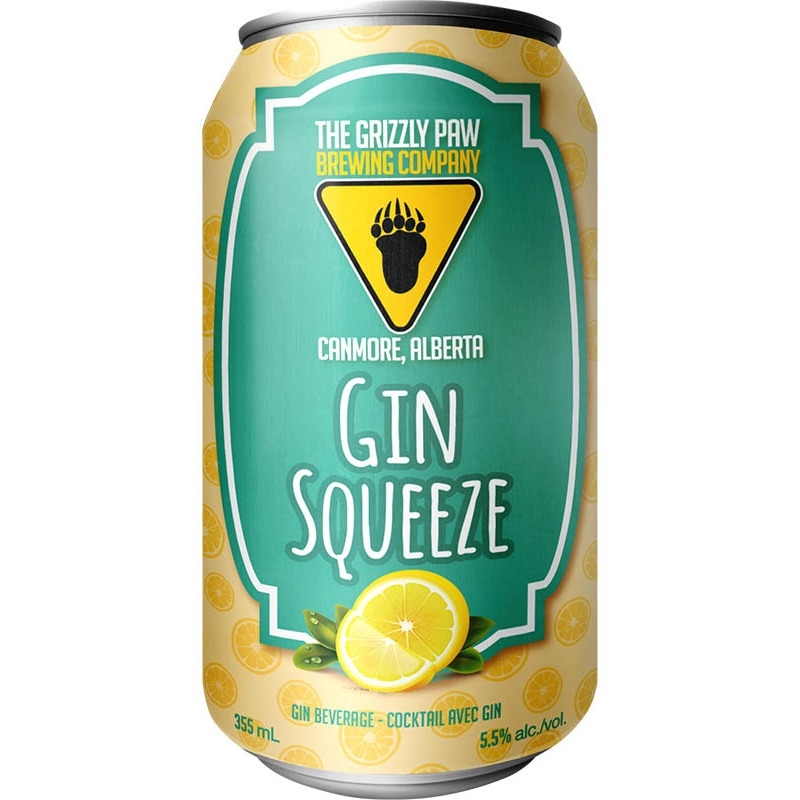 GRIZZLY PAW GIN SQUEEZE from Platina Liquor