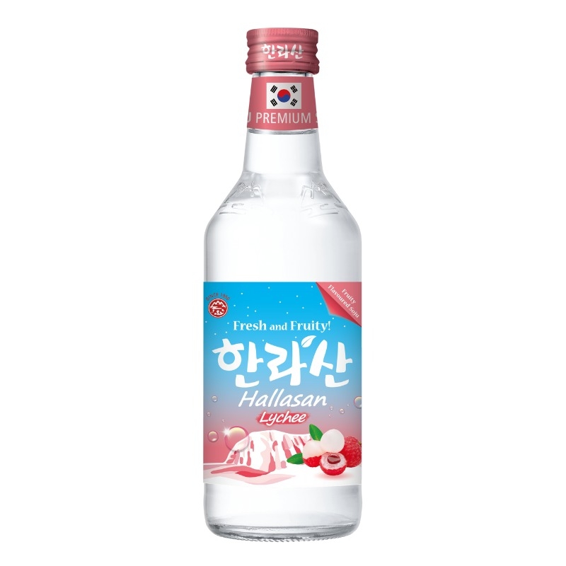 HALLASAN SOJU - LYCHEE from Platina Liquor