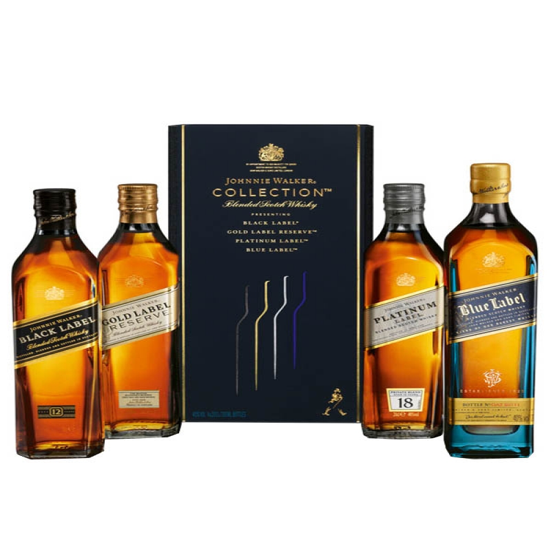 Johnnie Walker Family Collection 4x200ml from Platina Liquor