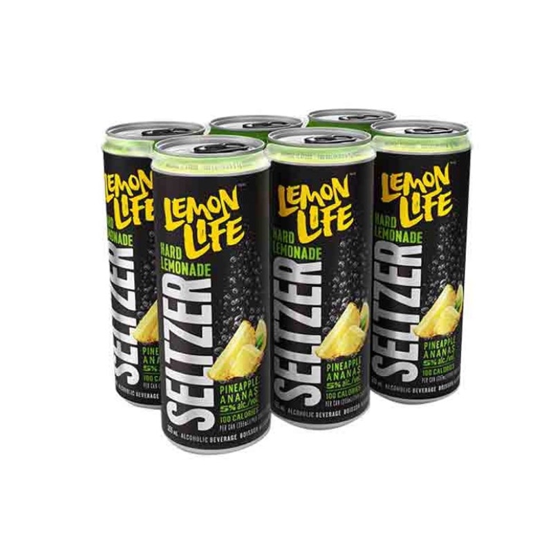 LEMON LIFE SELTZER PINEAPPLE from Platina Liquor