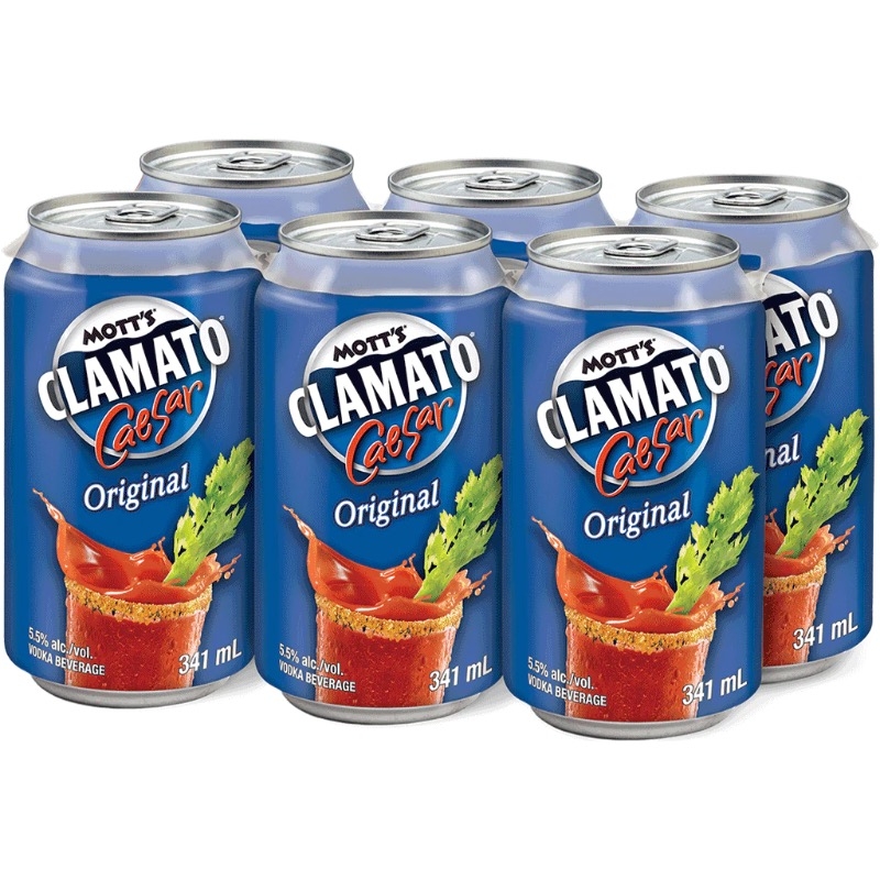 MOTT'S CLAMATO CAESAR ORIGINAL (CANS) from Platina Liquor