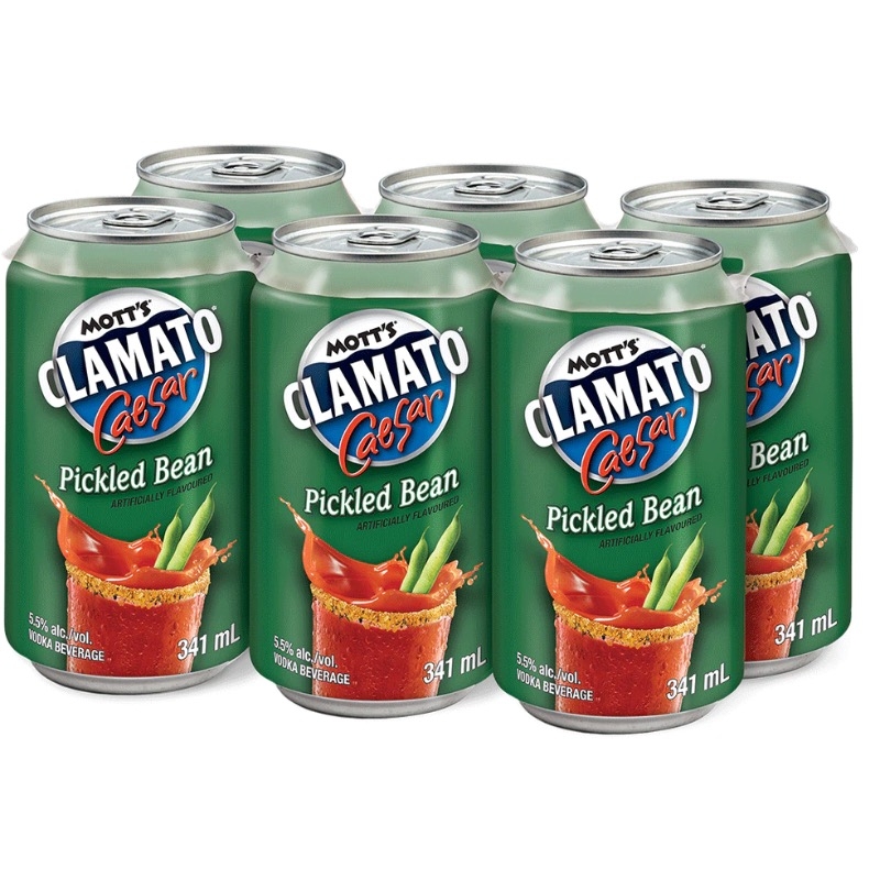 MOTT'S CLAMATO CAESAR PICKLED BEAN from Platina Liquor