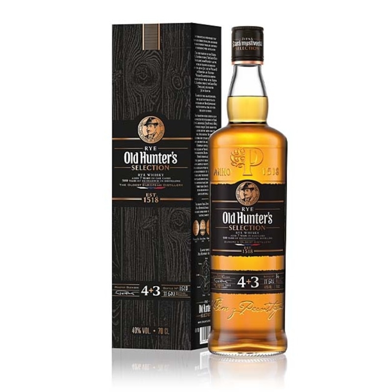 OLD HUNTER'S SELECTION RYE WHISKY from Platina Liquor