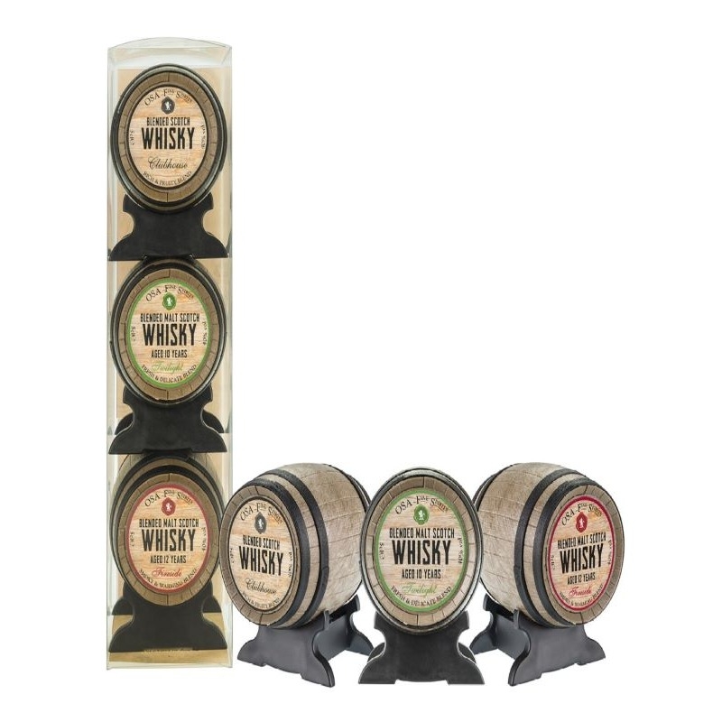 OSA WHISKY MINI BARREL TASTING SET from Platina Liquor