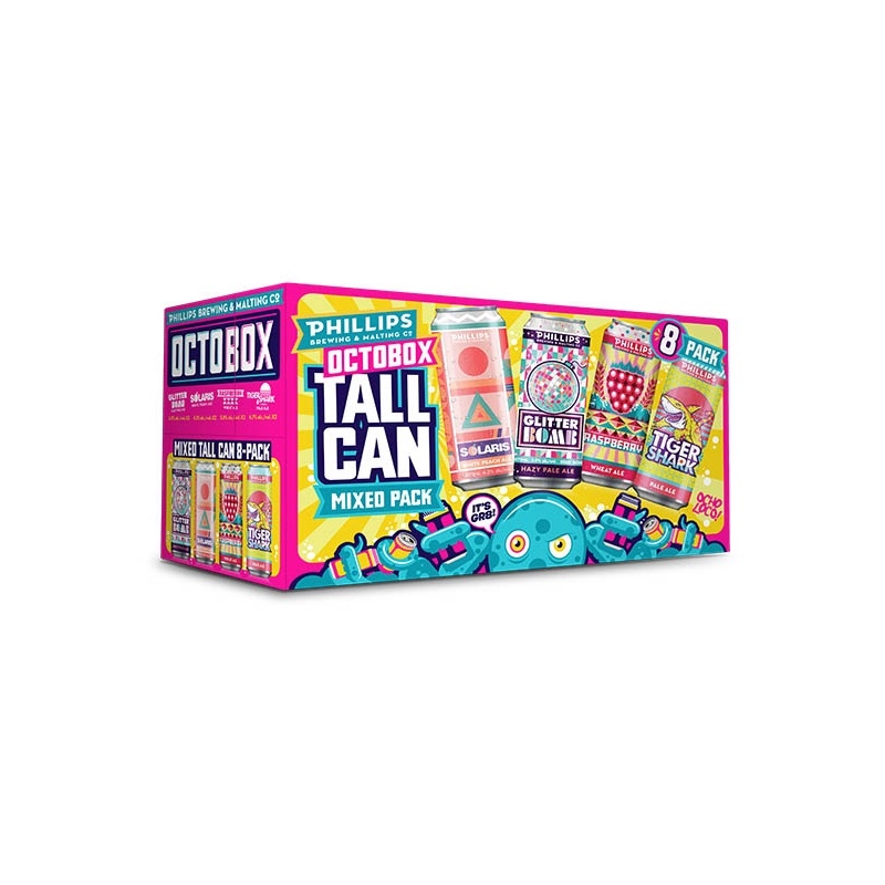 Shop Online PHILLIPS OCTO BOX 8 X 473ML MIXER from Calgary