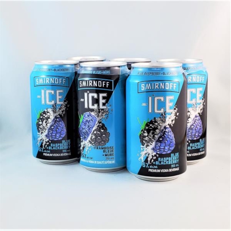 SMIRNOFF ICE BLUE RASPBERRY & BLACKBERRY from Platina Liquor