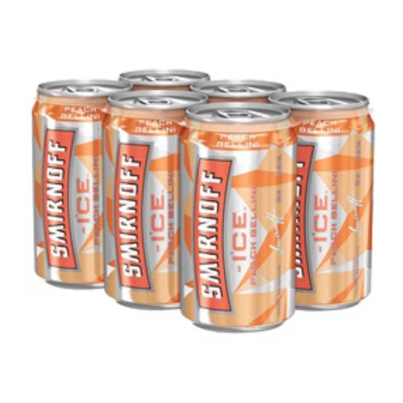 SMIRNOFF ICE PEACH BELLINI 6 PACK from Platina Liquor