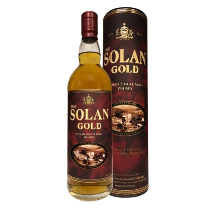 SOLAN GOLD INDIAN SINGLE MALT WHISKY from Platina Liquor