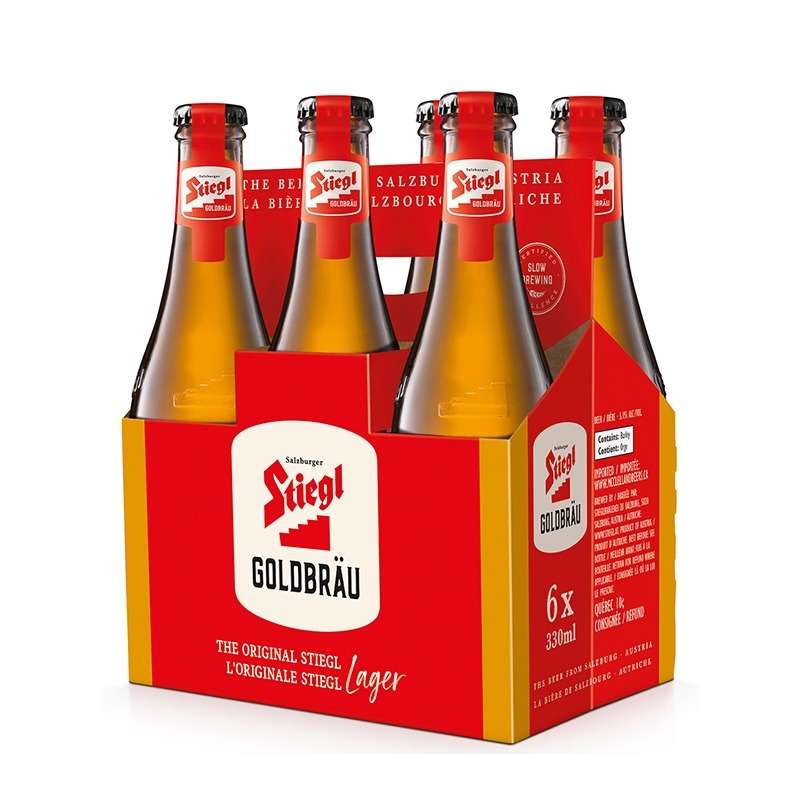 STIEGL GOLDBRAU LAGER from Platina Liquor