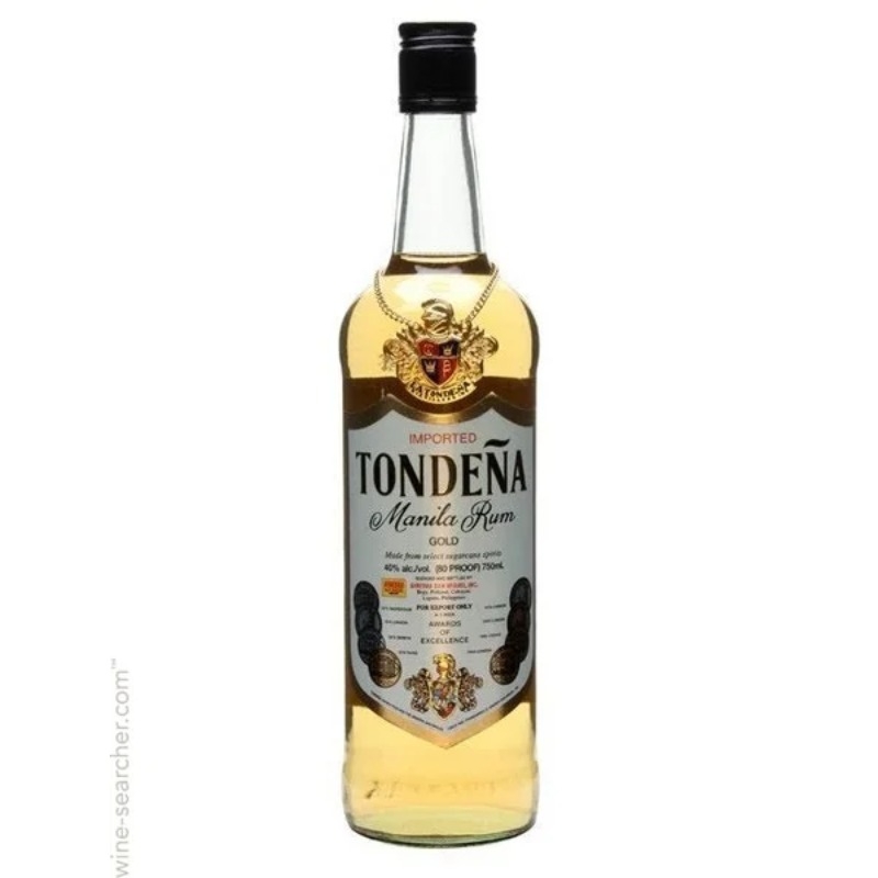 TONDENA MANILA GOLD RUM from Platina Liquor