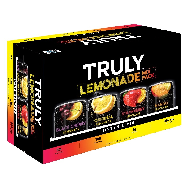 Shop Online TRULY LEMONADE VARIETY PACK 24 CAN from Calgary | Crown Cellars