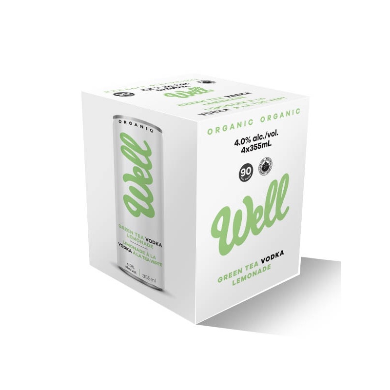 WELL JUICE GREEN TEA VODKA LEMONADE from Platina Liquor