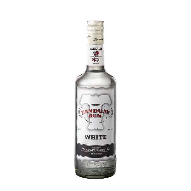 TANDUAY WHITE RUM from Platina Liquor