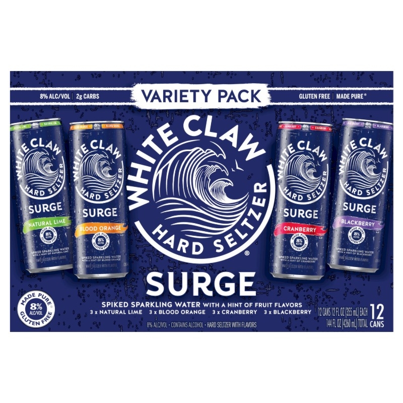 WHITE CLAW SURGE VARIETY PACK from Platina Liquor