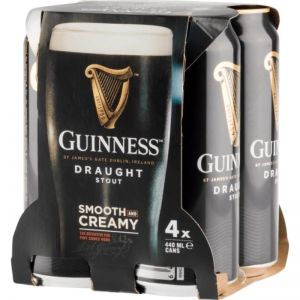 Shop Online GUINNESS DRAUGHT (CANS) 4-PACK from Calgary | Crown Cellars